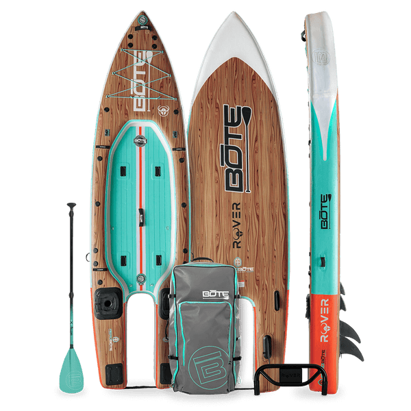 Bote Rover AERO Inflatable Microskiff Paddleskiff – SUP & Skiff Outfitters