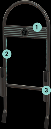 Bote Rover Grab Rac Bar – SUP & Skiff Outfitters